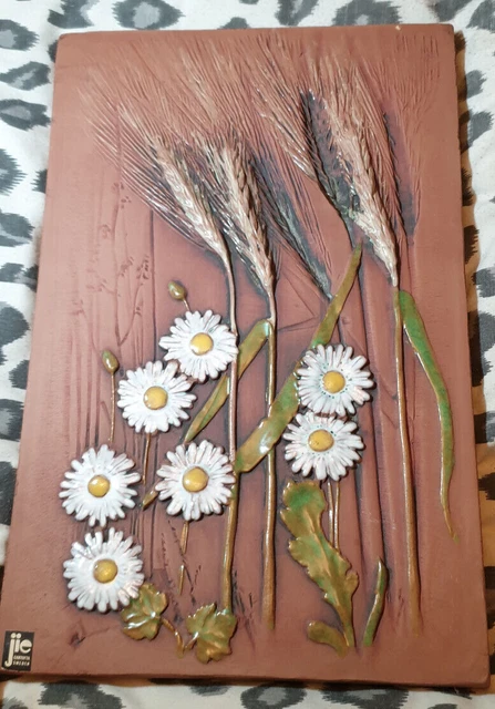 VINTAGE SWEDEN JIE gantofta Aimo Nietosvuori ceramic wall plaque ...