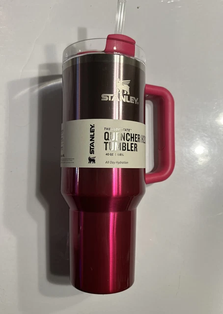 STANLEY ADVENTURE QUENCHER H2.0 Flowstate 40 oz Tumbler - Camelia Pink ...