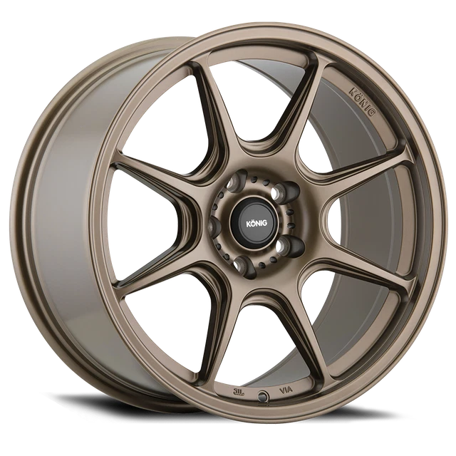 16X7.5 +35 KONIG Lockout 4x100 Matte Bronze Wheels (Set of 4) EUR 765 ...