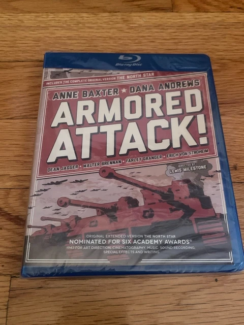 ARMORED ATTACK! BLU-RAY NEW SEALED Anne Baxter Dana Andrews Lewis Milestone $9.99 - PicClick CA