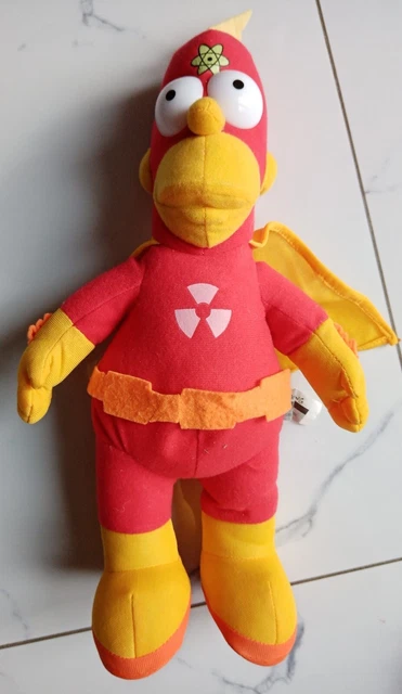 HOMER SIMPSON SOFT Toy Radioactive Man Plush The Simpsons £9.00 ...