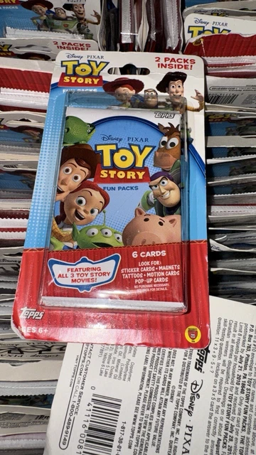 TOY STORY FUN Packs "1 Blister Package With 2 Packs Inside" $8.00 ...