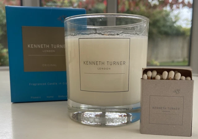 KENNETH TURNER ‘ORIGINAL’ Signature Candle Glass Matches Collectable ...