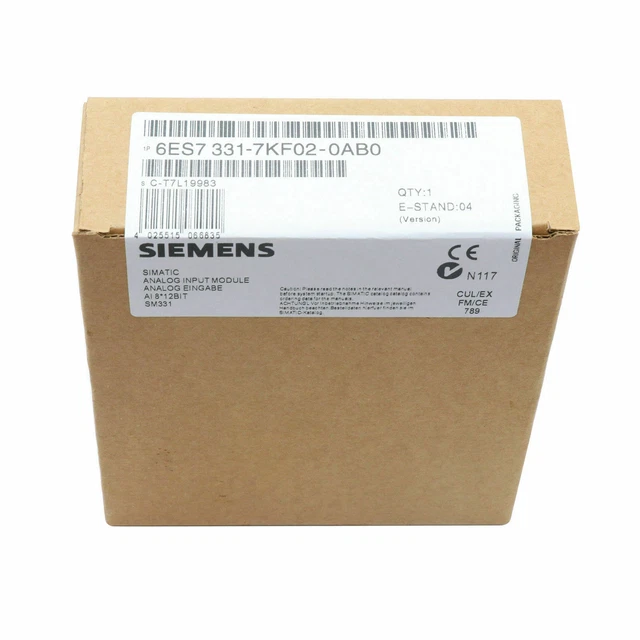 2022 NEWEST SIEMENS PLC 6ES7331-7KF02-0AB0 SIMATIC S7-300 ANALOG INPUT ...