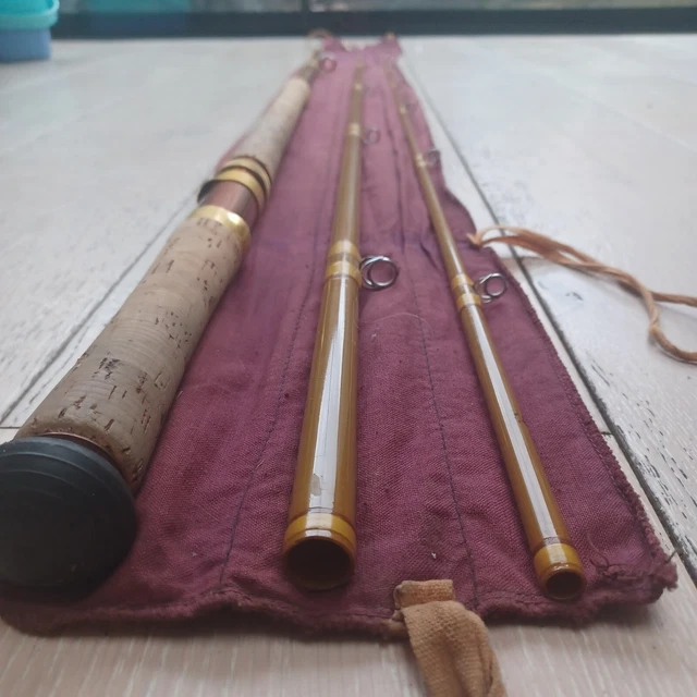 MILBRO VERIFLY 12' #10 Vintage Salmon Fly Rod £85.00 - PicClick UK