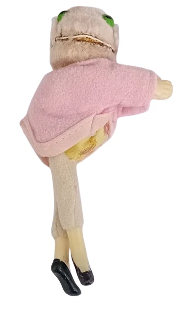 BEATRIX POTTER TOAD Peter Rabbit Gripper Clip-on Gripping Toy Vintage ...