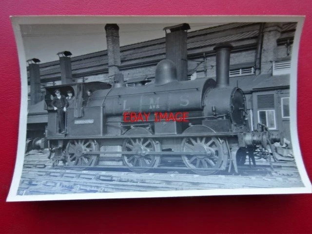 PHOTO LMS Saddle Tank Loco Barleston At Wolverton 1949 £3.50 - PicClick UK