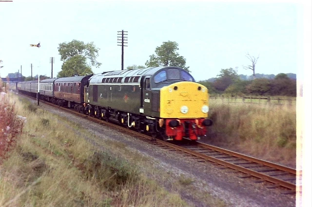 35MM RAILWAY COLOUR Negative Class 40 106 at Loughborough £2.54 ...