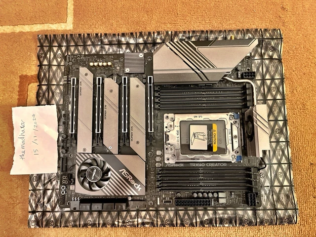 ASROCK TRX40 CREATOR Motherboard (AMD Threadripper 3000 SP3 socket ...