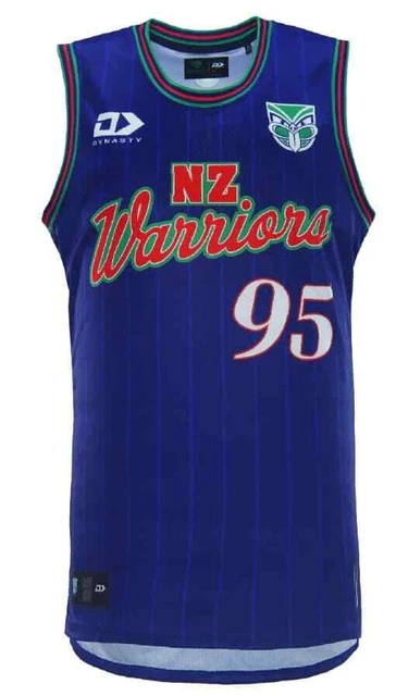 NEW ZEALAND WARRIORS 2024 NRL Kids Basketball Singlet Sizes 6-16 BNWT £ ...