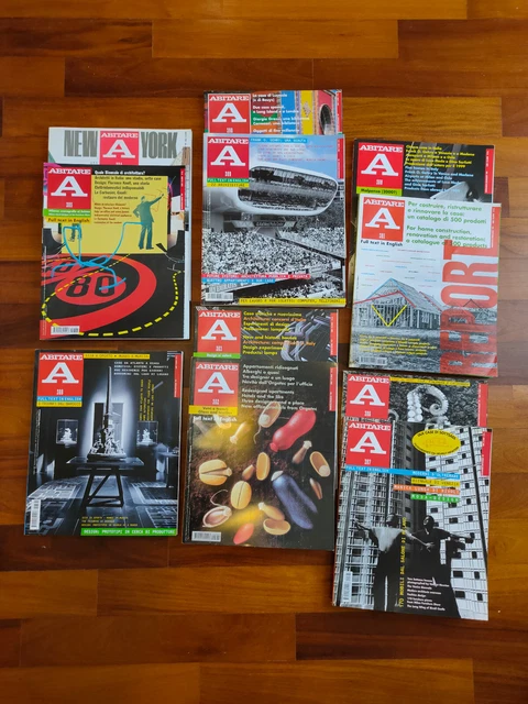 RIVISTA ABITARE, ARCHITETTURA Design Magazine - Annate complete dal ...