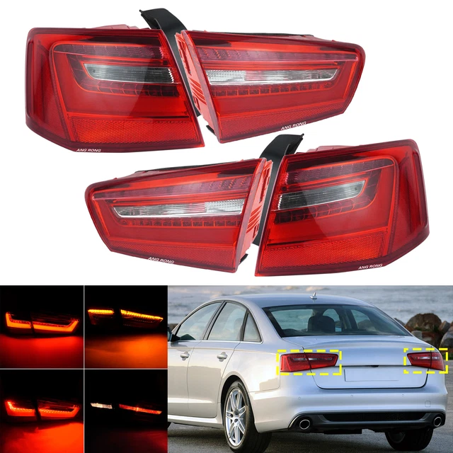 FÜR AUDI A6 4G/C7 2011-2014 Rückleuchte Heckleuchte Oe: 4G5945093A/4A ...