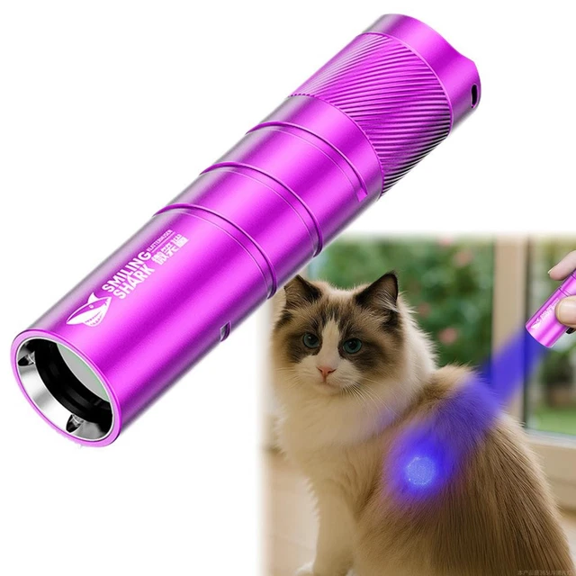 JADE STONE PURPLE UV Light Flashlight for Identifying and Testing ...