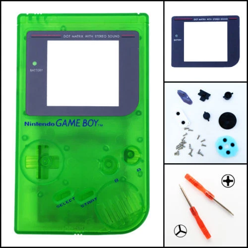 NINTENDO GAME BOY Original DMG-01 Housing Shell GLASS Screen Lens Green £15.71 - PicClick UK