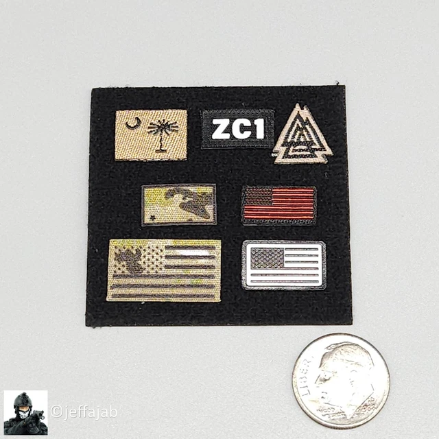 1:6 SCALE EASY & Simple Delta Force Chronology 2022 Patches Set $4.99 ...