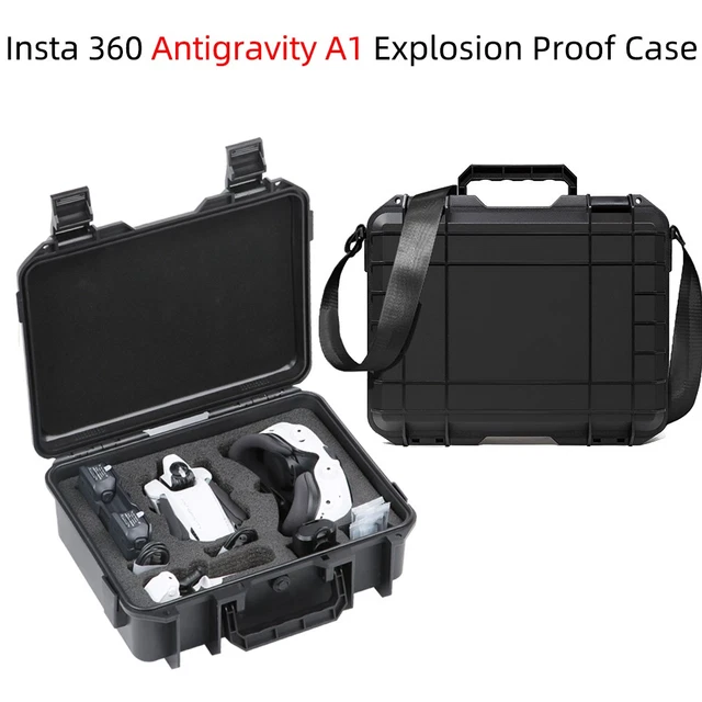 HARD SHELL EXPLOSION-PROOF Carrying Case & Shoulder Strap For ...