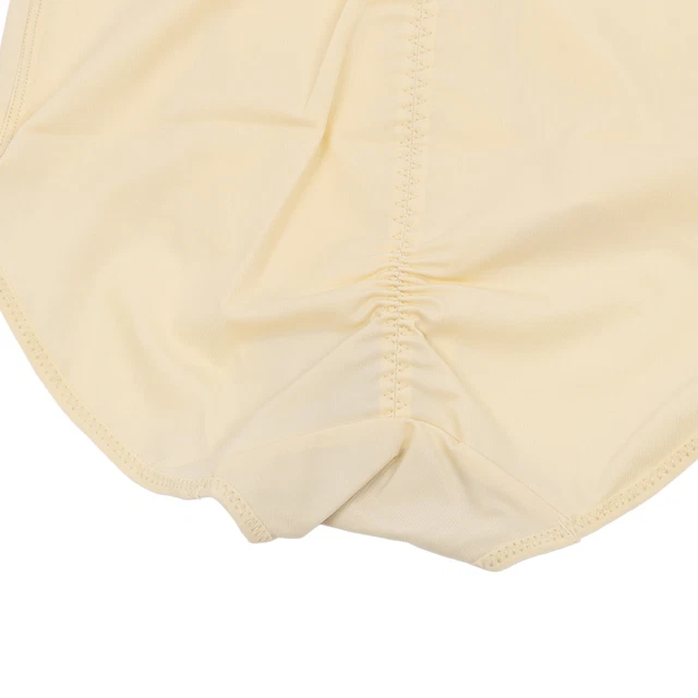 (SKIN COLOR LWOMEN Underwear Ice Silk High Waisted Tummy Control Panty ...