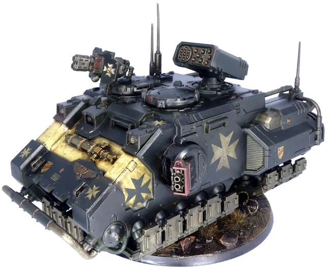 WARHAMMER 40K BLACK Templars Primaris Impulsor £129.99 - PicClick UK