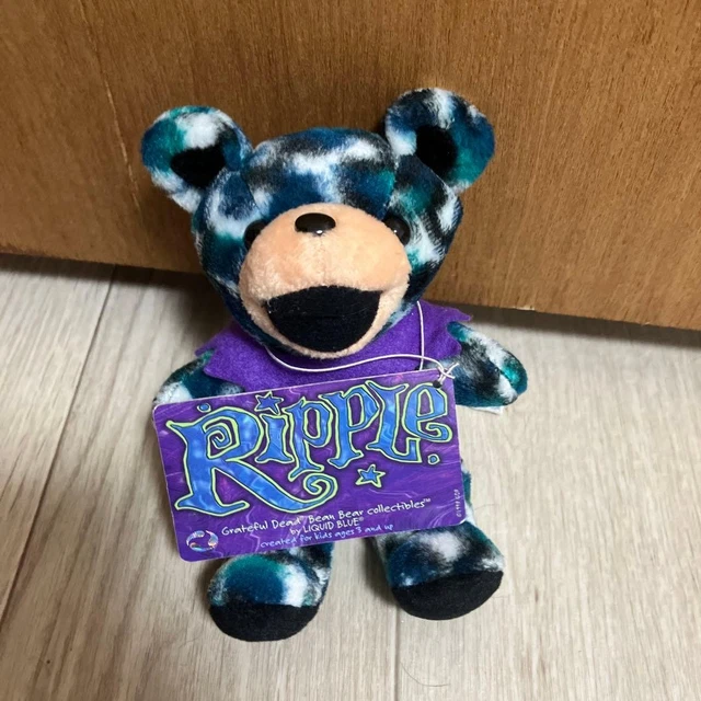 GRATEFUL DEAD BEAN Bear Ripple Stuffed Toy £27.90 - PicClick UK