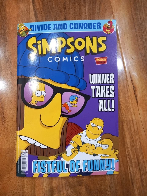 SIMPSONS COMICS,DEC 2024 #79, A Bongo Comic Production,Bart,Skinner,Marge,Homer £7.45 - PicClick UK