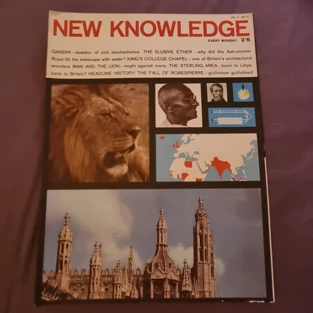 NEW KNOWLEDGE VINTAGE Magazine Vol 3 No. 11 Rare £9.00 - PicClick UK