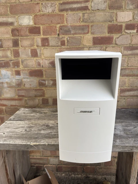 BOSE ACOUSTIMASS 6 Series III Speaker System White £210.00 - PicClick UK