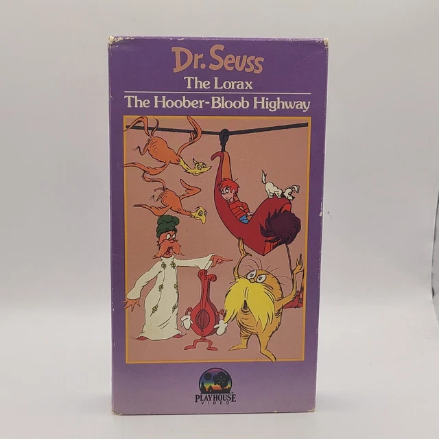 THE LORAX & The Hoober-Bloob Highway Dr. Seuss Video Beta 1985 used £8. ...