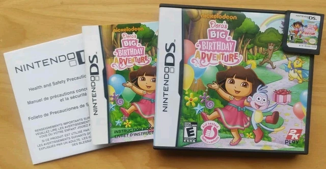 NICKELODEON DORA'S BIG BIrthday Adventure (2K Play, Nintendo DS, 2010 ...