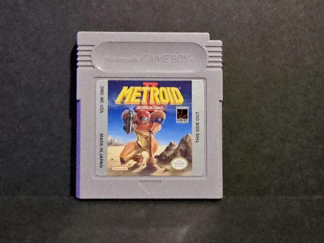 METROID II 2: Return of Samus Nintendo Game Boy Go œuvres authentiques ...