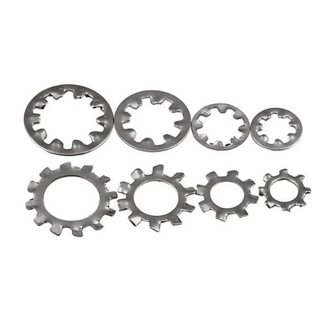 M3/4/5/6/8/10 INTERNAL & External Tooth Shakeproof Lock Washers,A2 304 Stainless $2.30 - PicClick AU