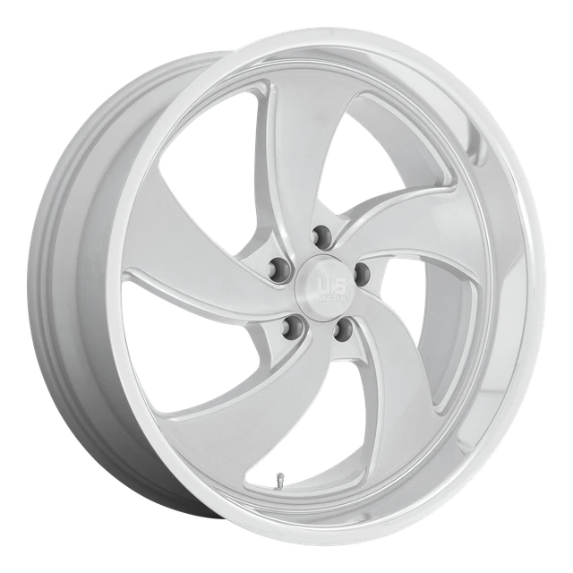 22X8.5 US MAGS U134 Desperado Silver Brushed RIGHT Wheel 5x5 (1mm) EUR ...