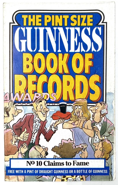 THE PINT SIZE GUINNESS BOOK OF RECORDS - No.10 - Claims to Fame ...