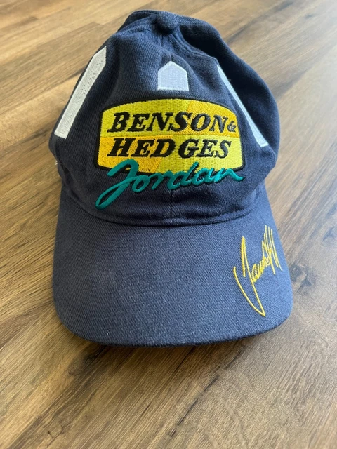 RARE VINTAGE 1998 Damon Hill Jordan F1 Formula 1 Benson & Hedges cap ...