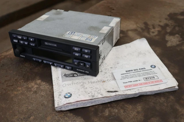 BMW Z3 E36 BUSINESS RADIO CASSETTE PLAYER STEREO - 8379230 w/ CODE ...