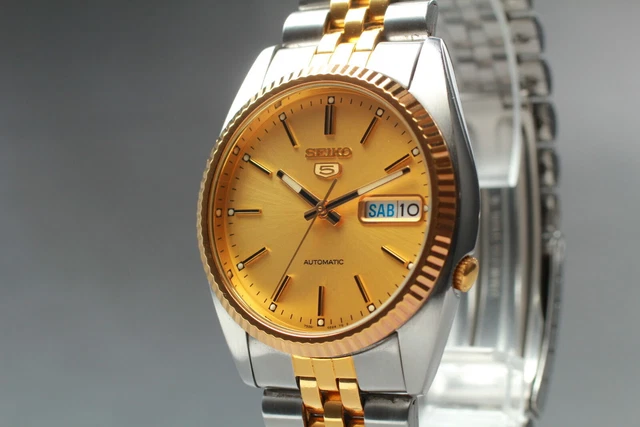VINTAGE [N MINT] Seiko 5 7S26-3110 Day Date Automatic Men's Watch From JAPAN $526.86 - PicClick AU