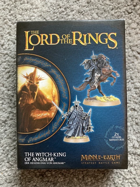 THE WITCH-KING OF Angmar Lord of the Rings | Middle Earth SBG Miniatures Set £15.00 - PicClick UK