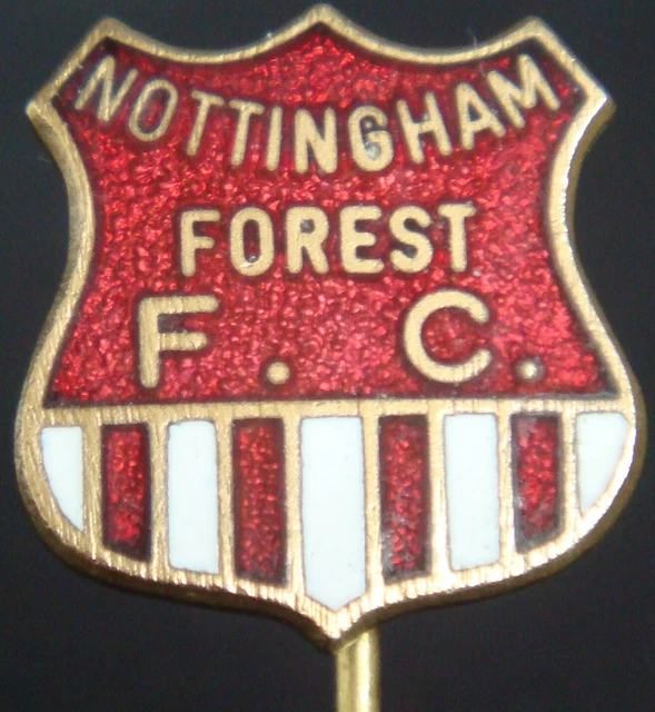 NOTTINGHAM FOREST FC Vintage Club stemma tipo distintivo stick spilla ...