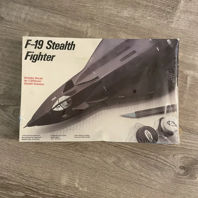 *SEALED* TESTORS ITALERI F-19 Stealth Fighter 1/48 1:48 Scale Model Kit ...