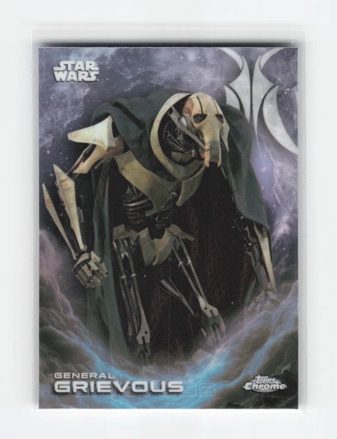 2025 TOPPS CHROME Star Wars #CE-19 General Grievous Costco Exclusive $1 ...