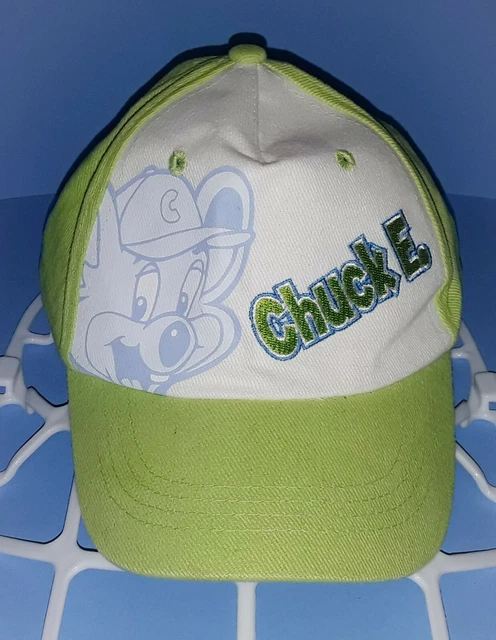2011 CHUCK E. CHEESE Green Hat/Cap with Embroidered Logo and Adjustable ...
