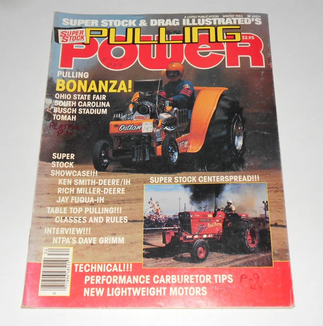 VINTAGE PULLING POWER Monster Truck Magazine Winter 1983 $56.25 ...