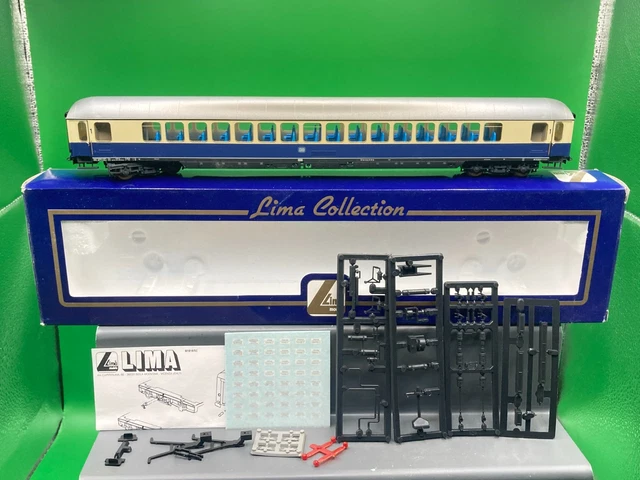 LIMA HO 309640 DB 1st CLASS RHEINGOLD COACH WITH DETAIL PARTS BLUE ...