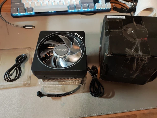 AMD RYZEN WRAITH Prism CPU Cooler Heatsink & Fan RGB LED For AM4 AM5 ...
