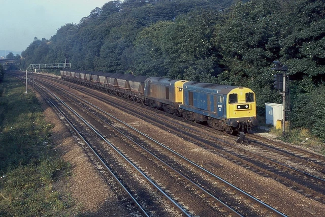 BRITISH RAIL CLASS 20 20151/20121 Chesterfield Rail Photo £2.70 ...