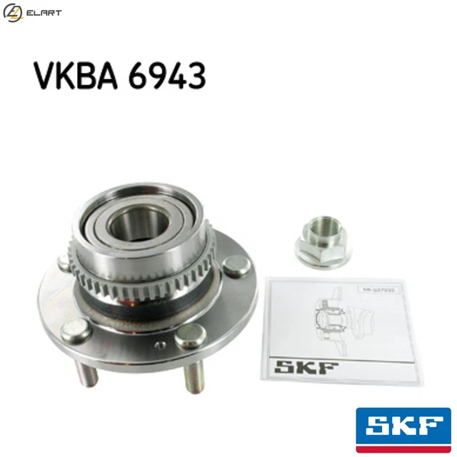 WHEEL BEARING KIT VKBA 6943 FOR HYUNDAI KIA D4EA 2.0L G4GC 2.0L G4NA 2 ...