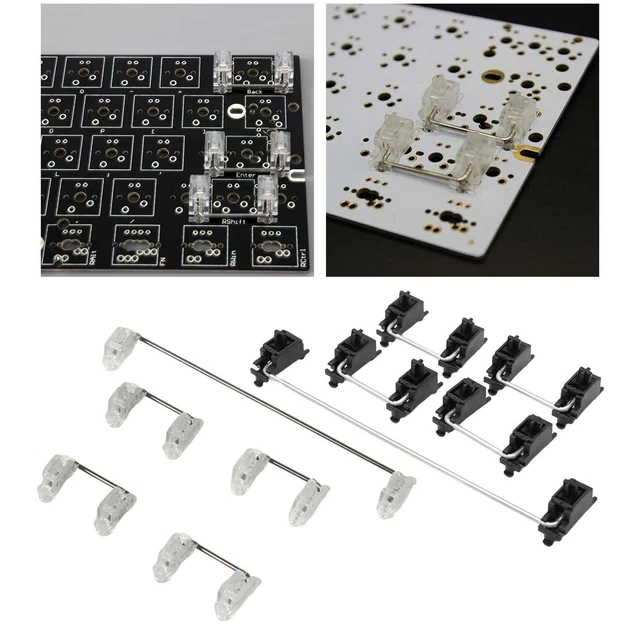 PCB SNAP-IN STABILIZERS 6.25x PCB Mounted Screw-In for Mechanical ...