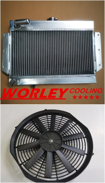 5 ROWS ALUMINUM radiator for MG MGB GT/ROADSTER TOP-FILL 1968-1975 MT ...
