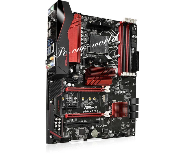 FOR ASROCK 970A-G/3.1 Socket AM3+ AM3 AMD 970 DDR3 DIMM USB 3.1 ...