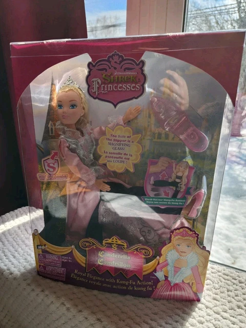 RARE DREAMWORKS SHREK Kung Fu Princesses Nib Doll Cinderella 2007 $399. ...