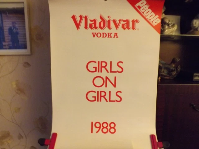 VLADIVAR VODKA, 1988 Glamour Calendar. £17.17 - PicClick UK